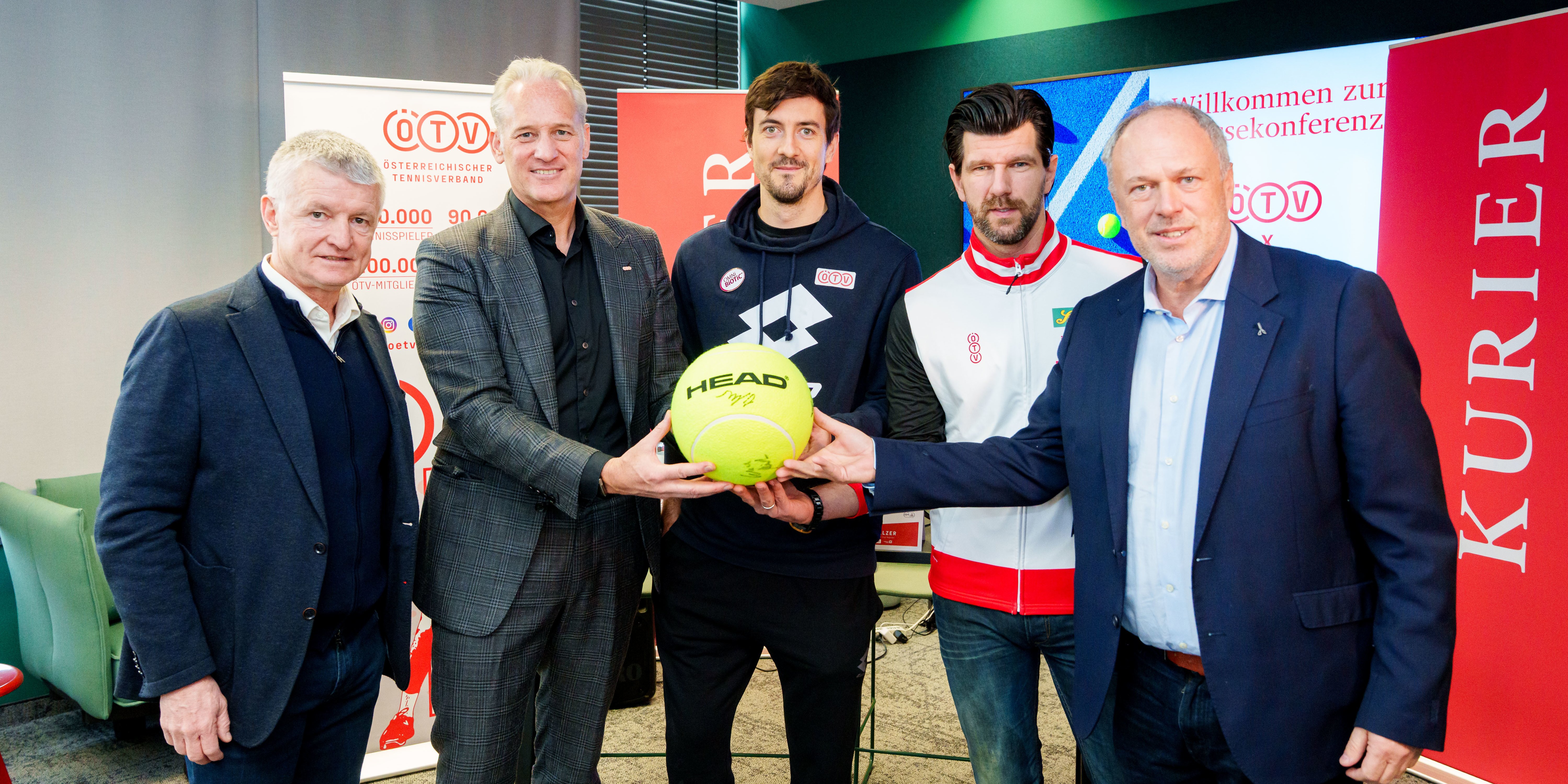 STTV: KURIER Austria Davis Cup Team will in Japan 1. Schritt nach ...