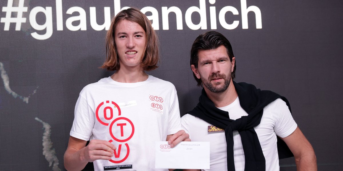 STTV: Behrmann 2024 erstmals ÖTV-Nachwuchsspieler des Jahres